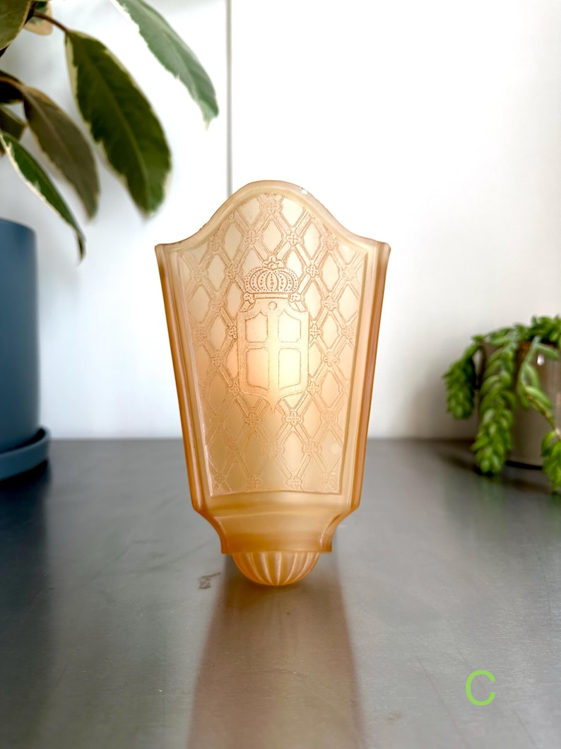 1930s Moe Bridges Slip Shade Covers Art Deco - Etsy