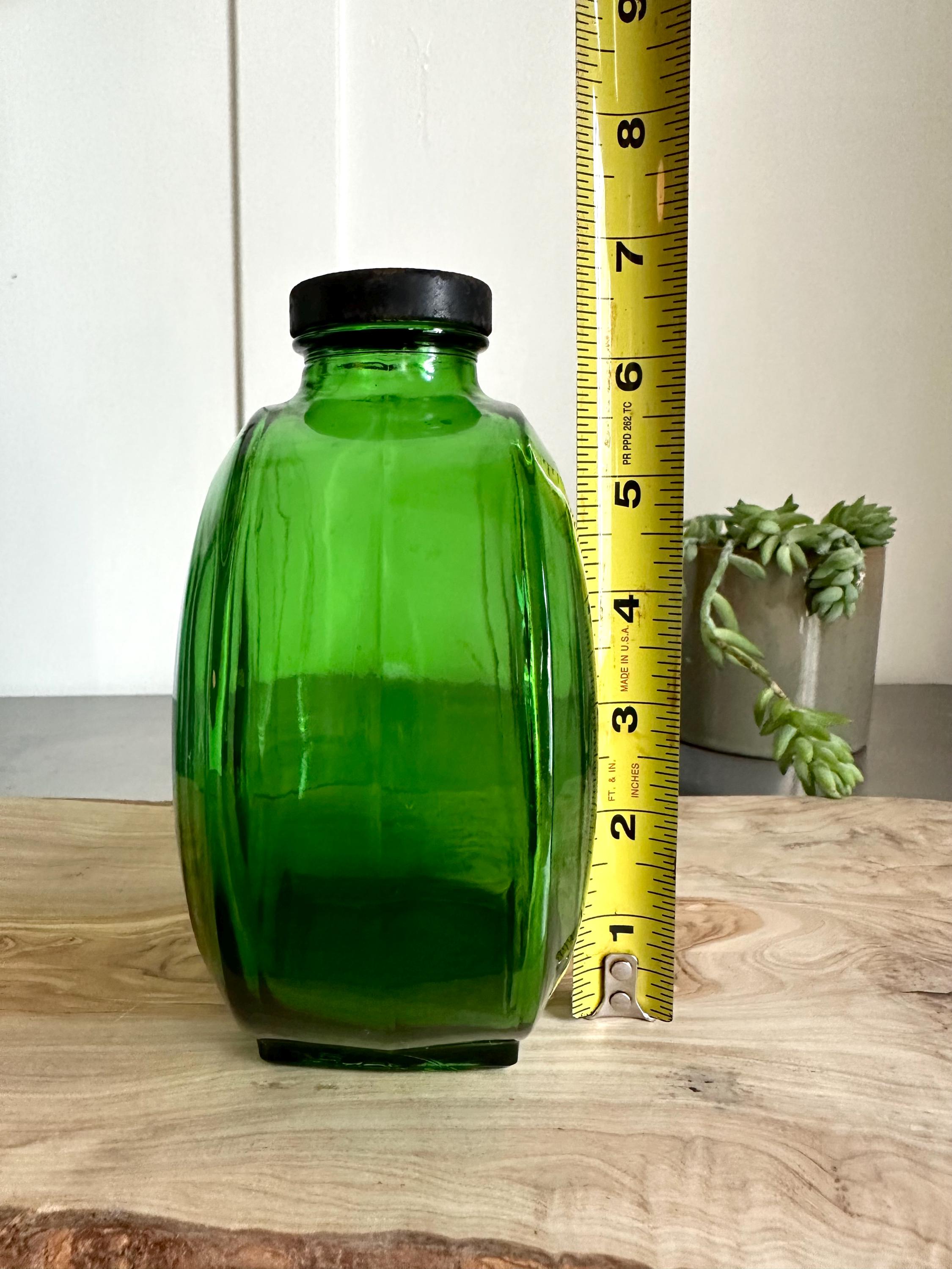 1930s Sunsweet Prune Juice Bottle Emerald Green Original Lid - Etsy