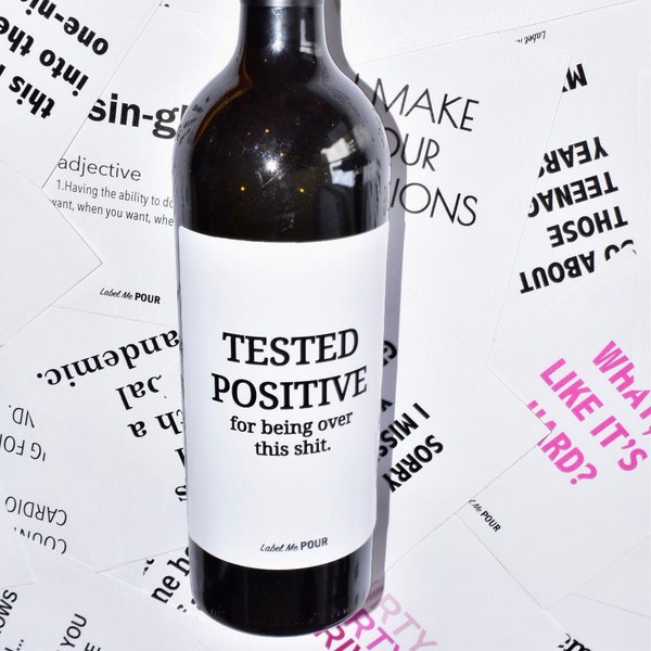 Funny Wine Labels - Etsy