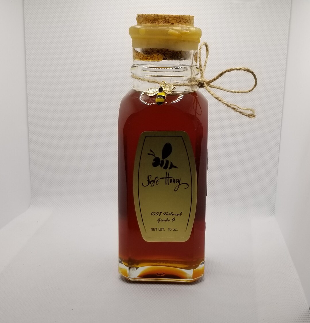 Raw Honey 16 Oz Glass Muth Jar Wildflower- Long Island, NY Honey - Etsy
