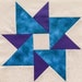 Pinwheel Star Quilt Block Pattern - Etsy