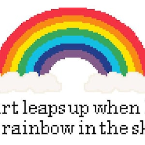 William Wordsworth's "my Heart Leaps up When I Behold" Poem and Rainbow ...