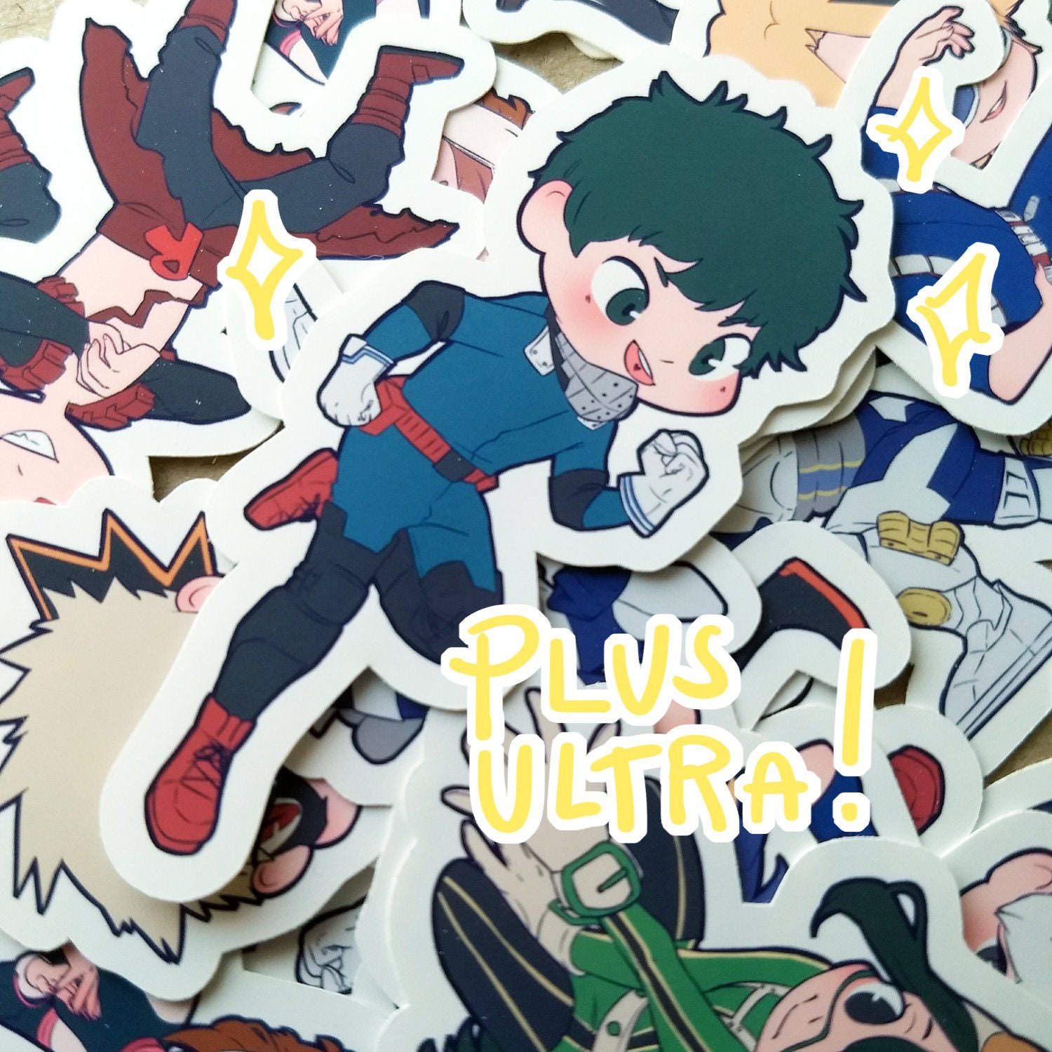BNHA Boku no Hero My Hero Academia Sticker Pack | Etsy