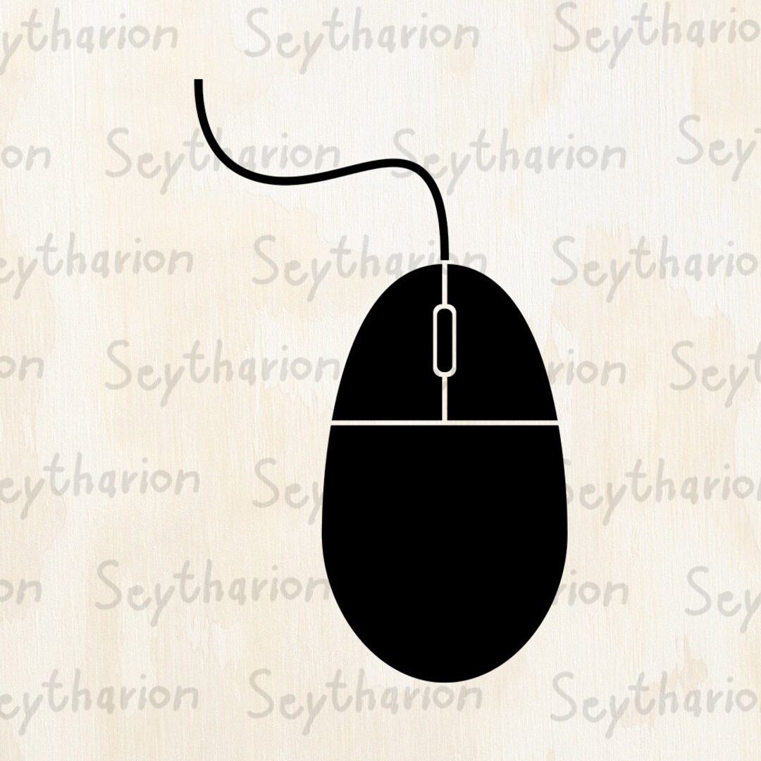 Computer Mouse Svg | Pc Cable Periphery Peripheral Equipment Buttons ...
