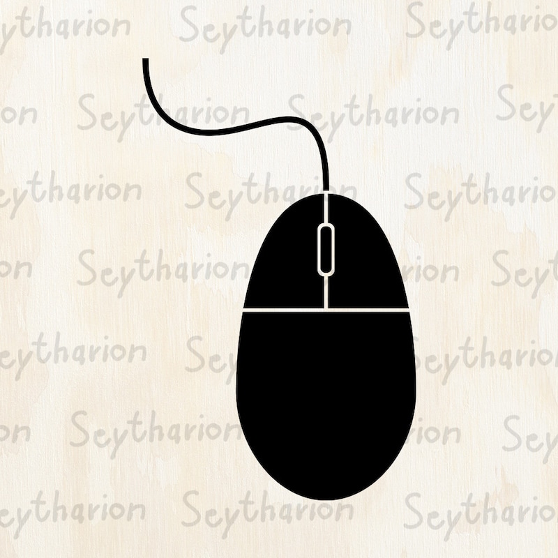 Computer Mouse Svg - Etsy