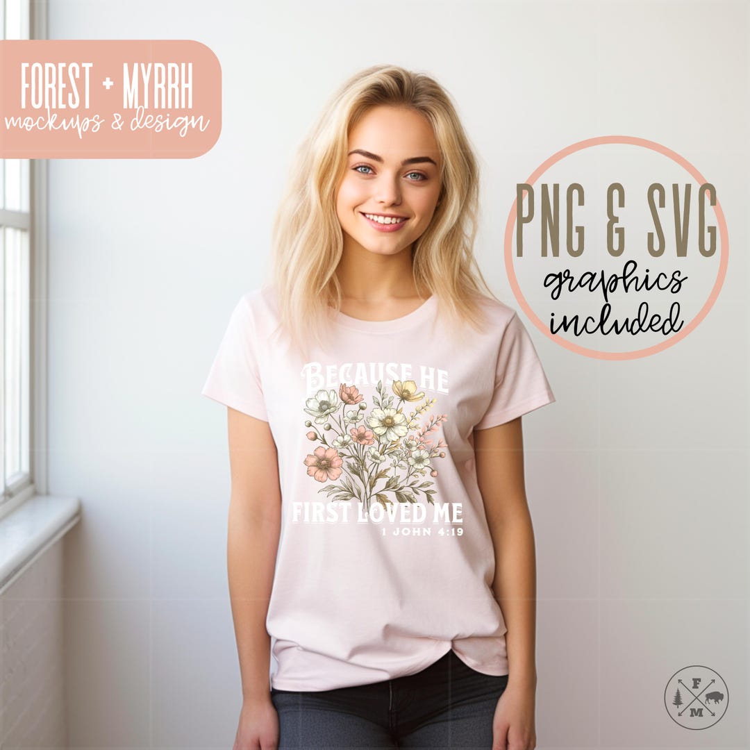 Jesus First Love Valentine PNG: Christian T-shirt Design, Sublimation ...