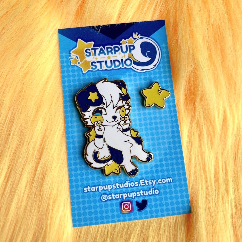 Furry Pins - Etsy