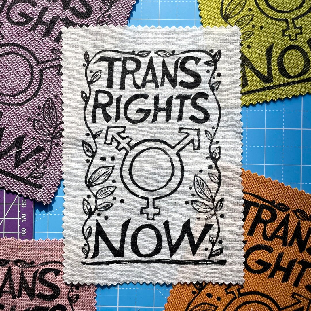 Patch: Trans Rights Now - Etsy