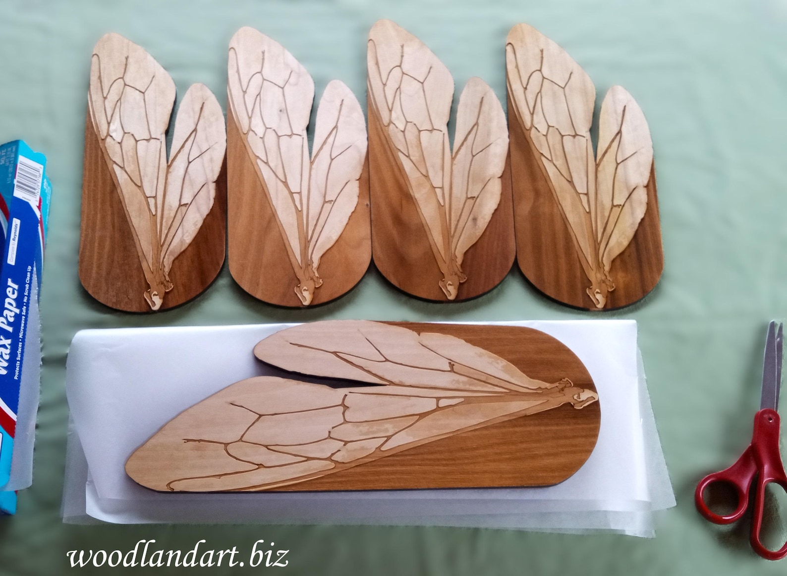 Honey Bee Wings Decorative Wooden Ceiling Fan Blades - Etsy