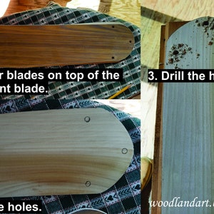 Honey Bee Wings Decorative Wooden Ceiling Fan Blades - Etsy