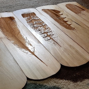 Blank Laser Cut Decorative Solid Wood Ceiling Fan Blades - Etsy