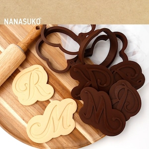 Set of All Alphabet and Ampersand Cookie Cutters, Cookie Stamps, or ...