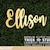 Personalized Words Cutout Sign, Custom Name Cutout, Laser Cut Non ...