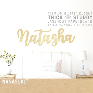 Dorm Room Name Sign, up to 46" Wide, Teen Bedroom Decorations ...