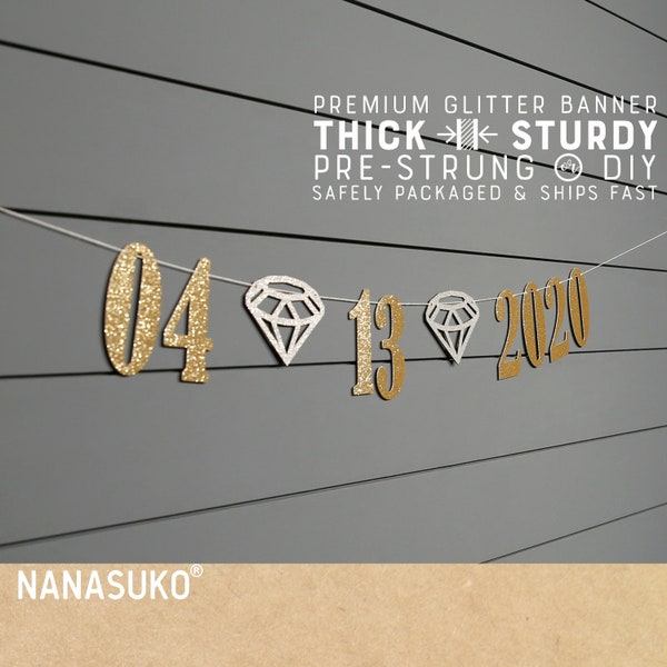 Save the Date Banner - Etsy