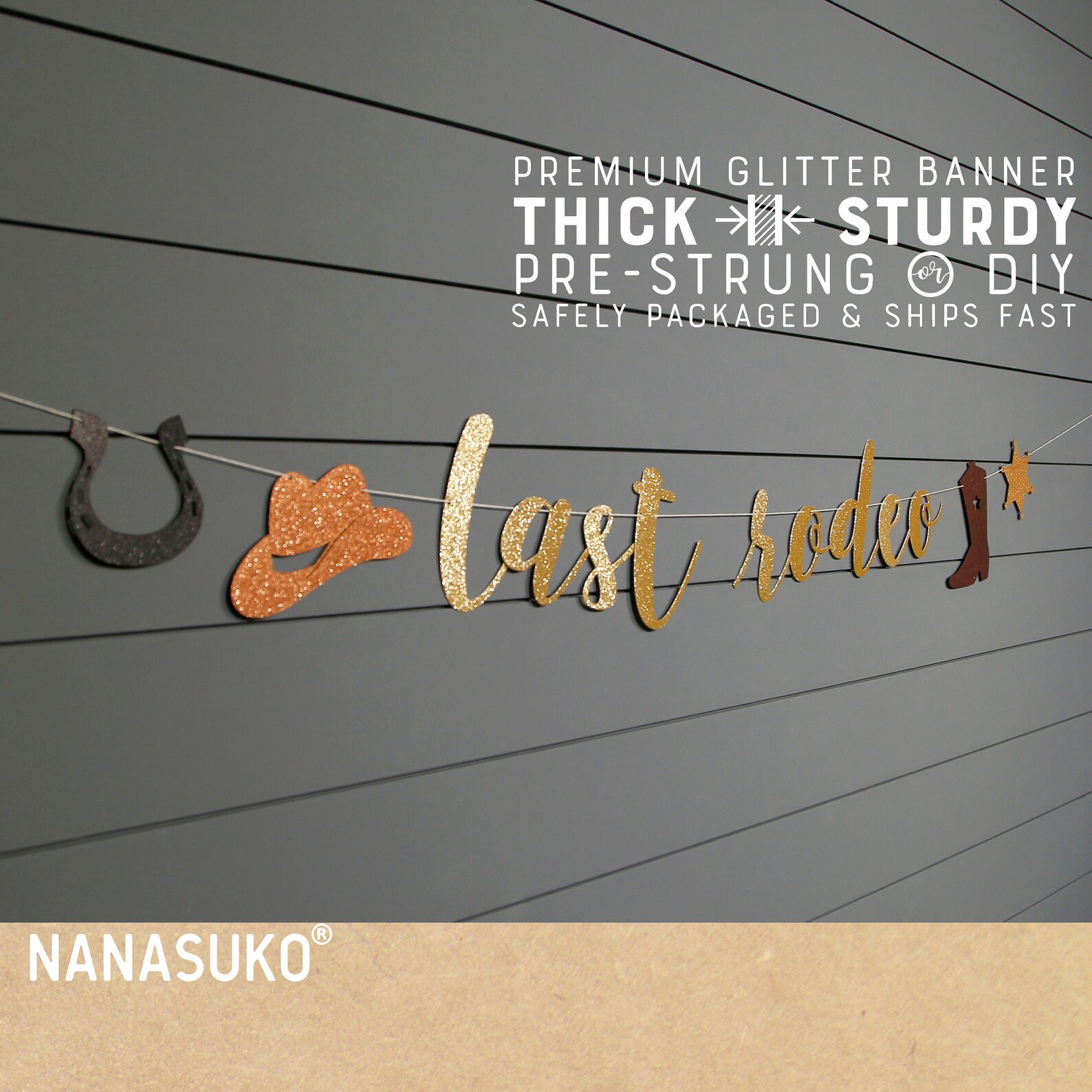 Last Rodeo Banner Nash Bash Party Western Theme Bachelorette - Etsy