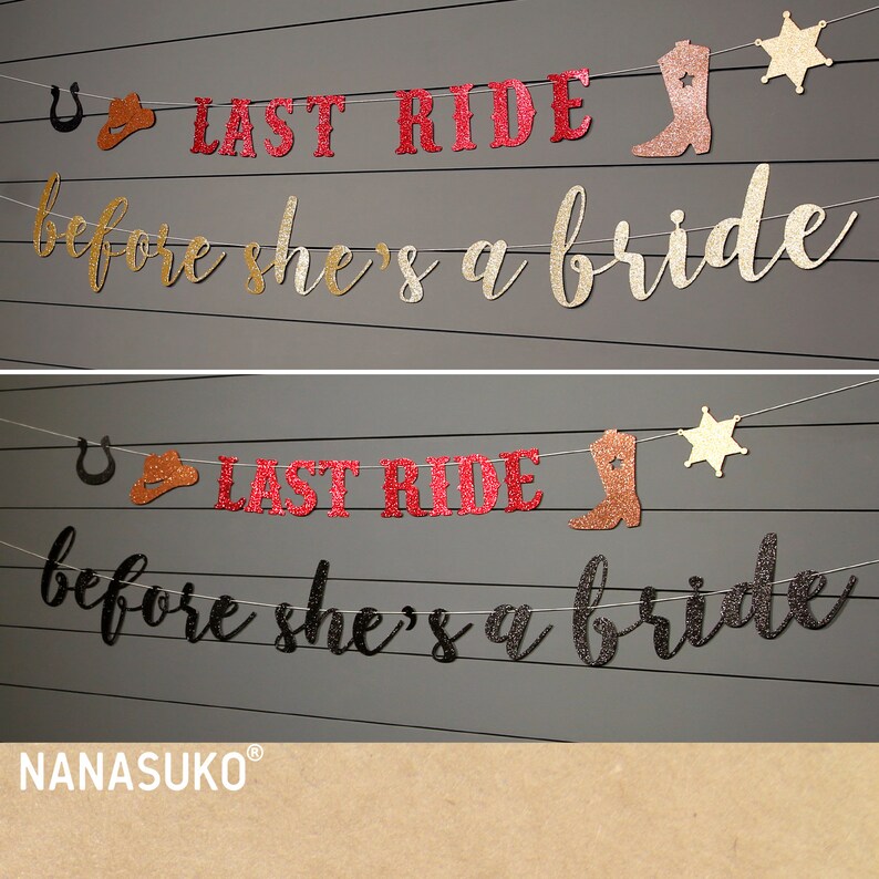 Last Ride Before She's a Bride Rodeo Bachelorette Party - Etsy Canada