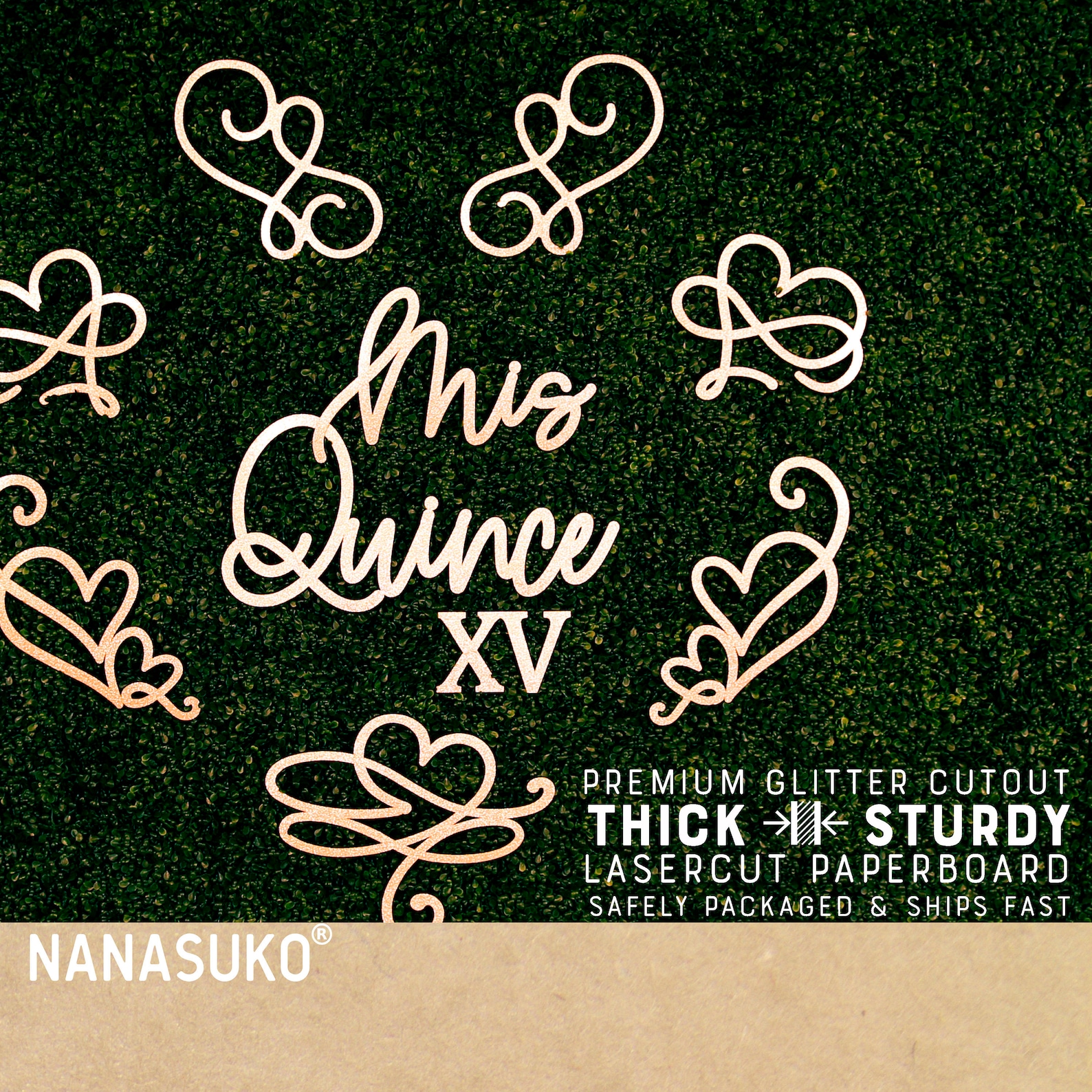 Mis Quince Wall Cutouts Quinceañera Decor Mis Quince Años - Etsy