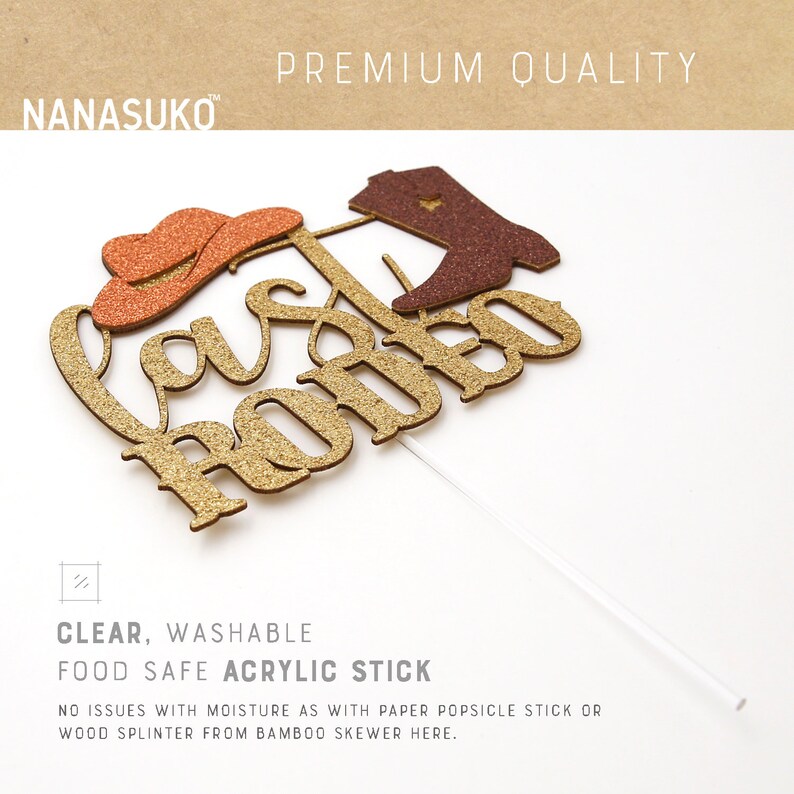 Last Rodeo Cake Topper Western Theme Bachelorette Cake - Etsy