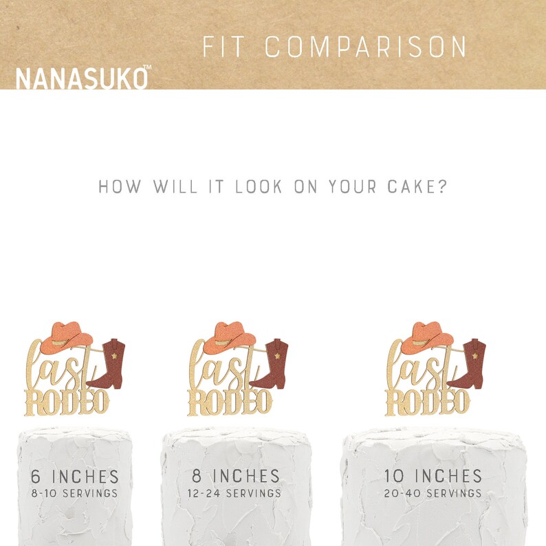 Last Rodeo Cake Topper Western Theme Bachelorette Cake - Etsy