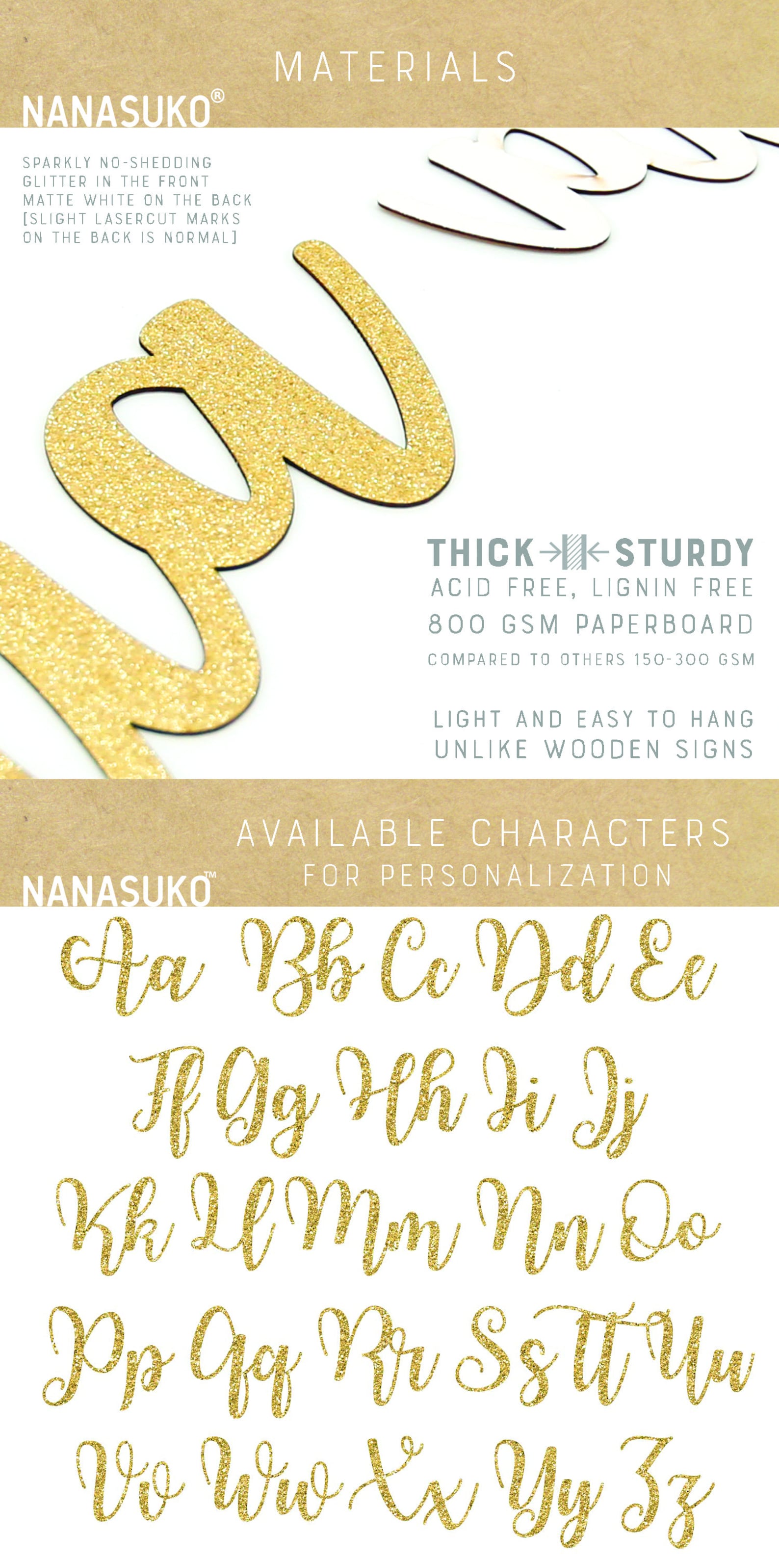 Personalized Name Sign Two Layers up to 23 Wide - Etsy