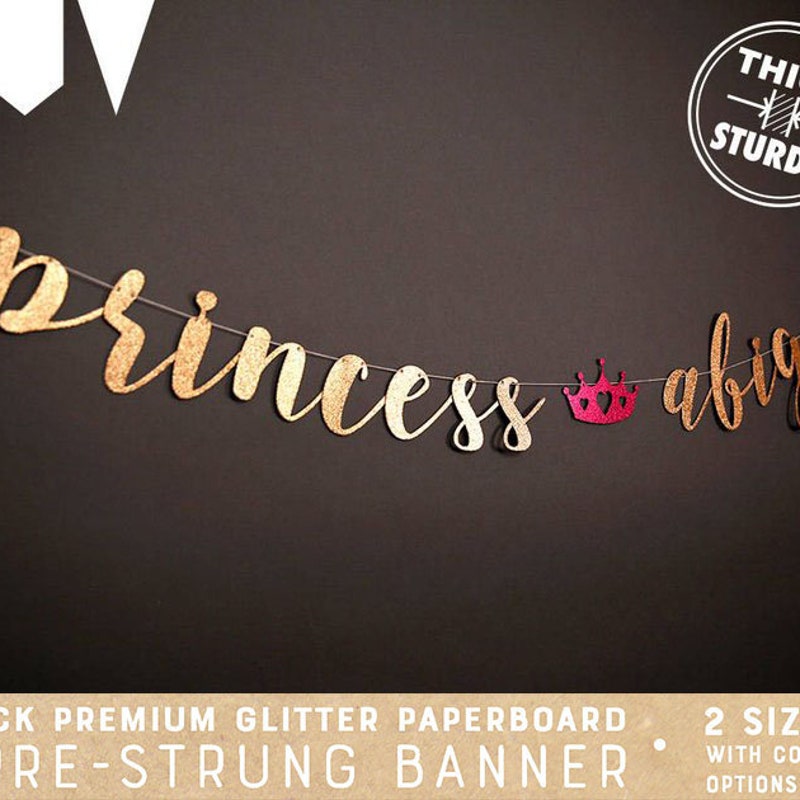 Princess Banners - Etsy