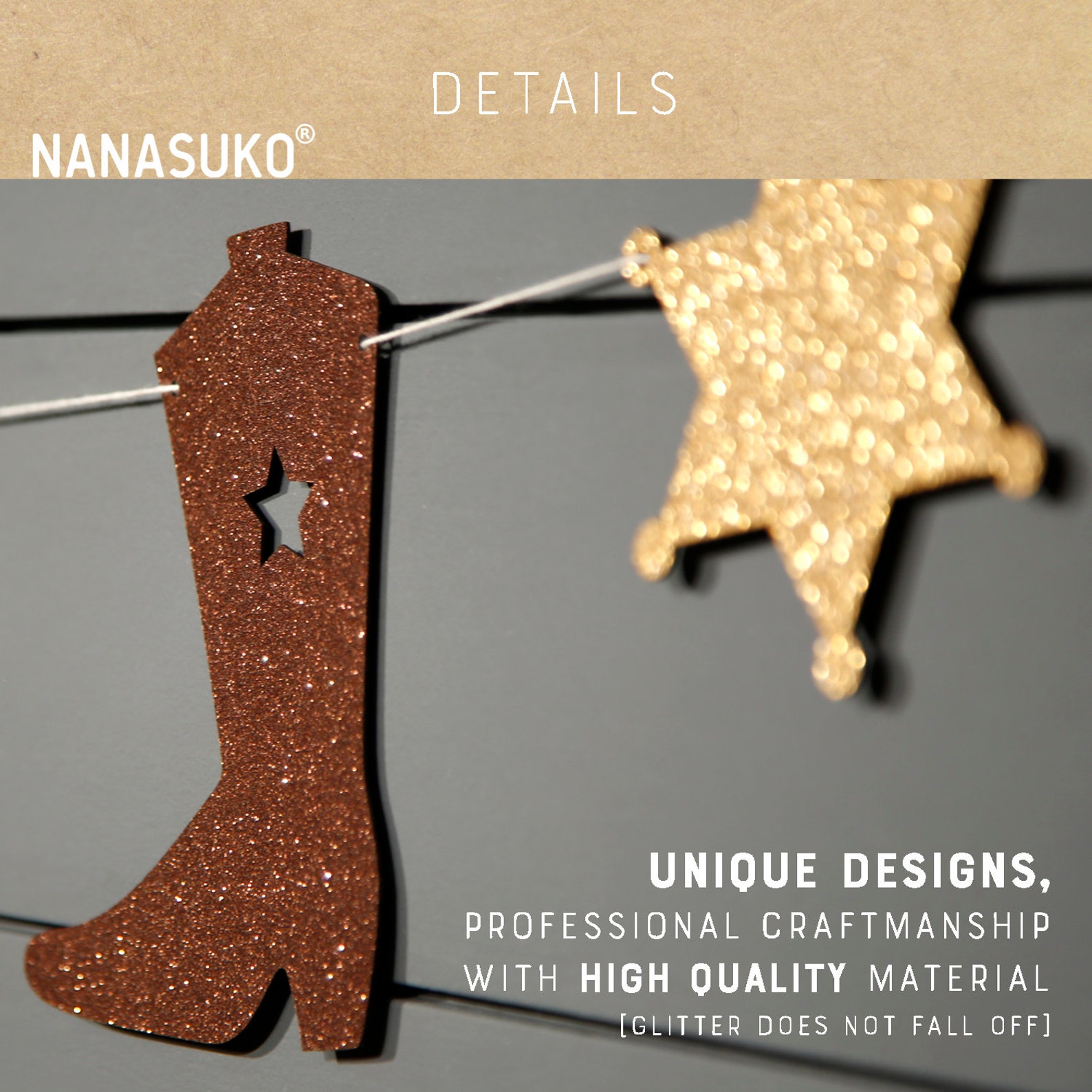 HOWDY Banner Rodeo Birthday Banner Western Theme Party Nash | Etsy