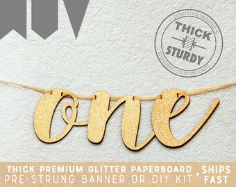 Gold Glitter One | Etsy