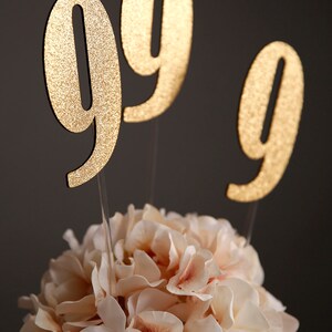 9 Centerpiece Sticks, Ninth Birthday Centerpiece Sticks, Nine ...