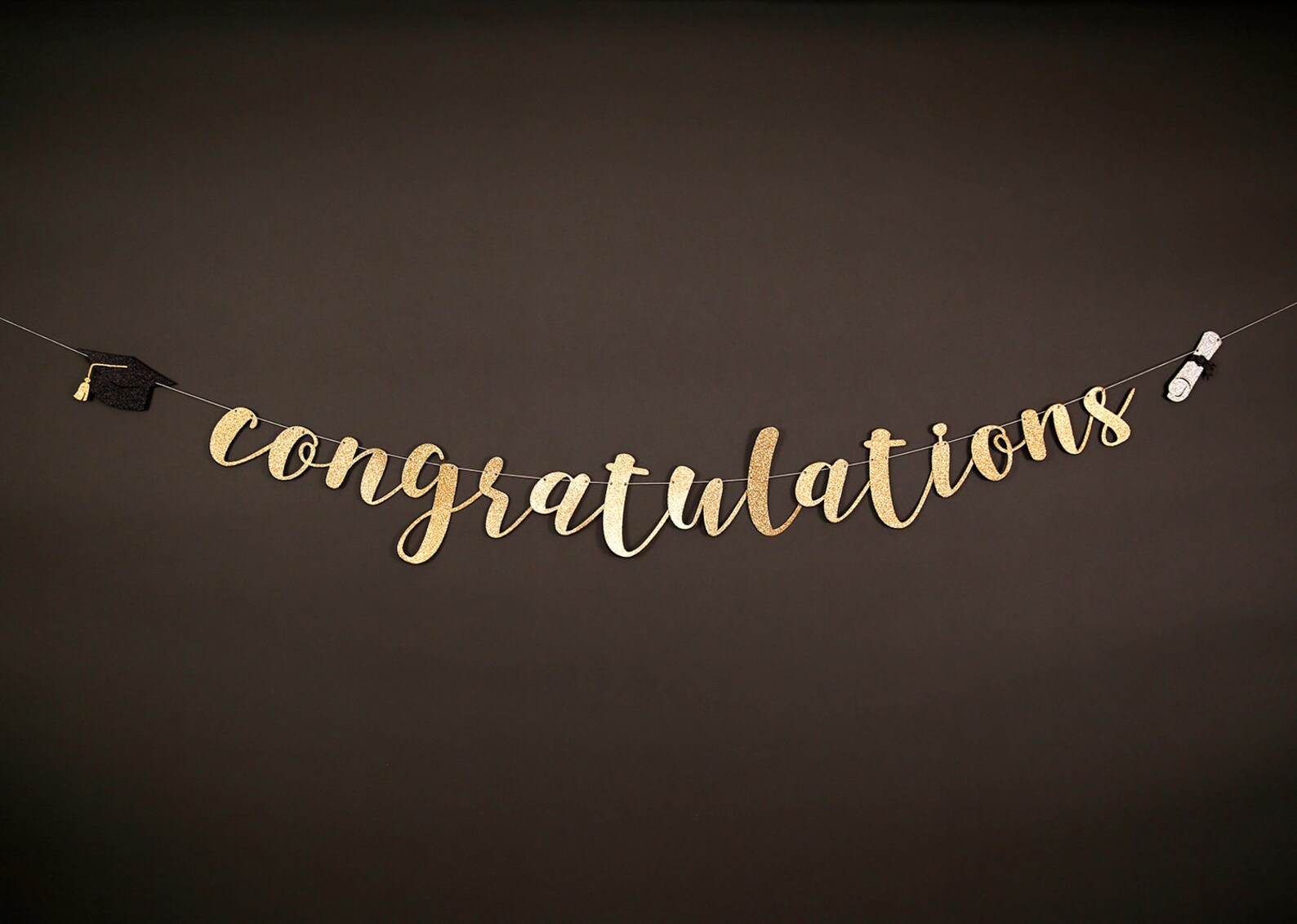 Congratulations Banner Graduation Banner Graduation Party - Etsy