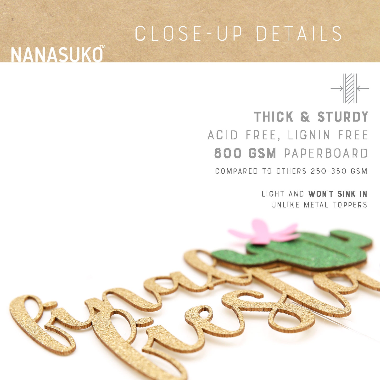 Final Fiesta Cake Topper Cactus Cake Topper Cactus | Etsy