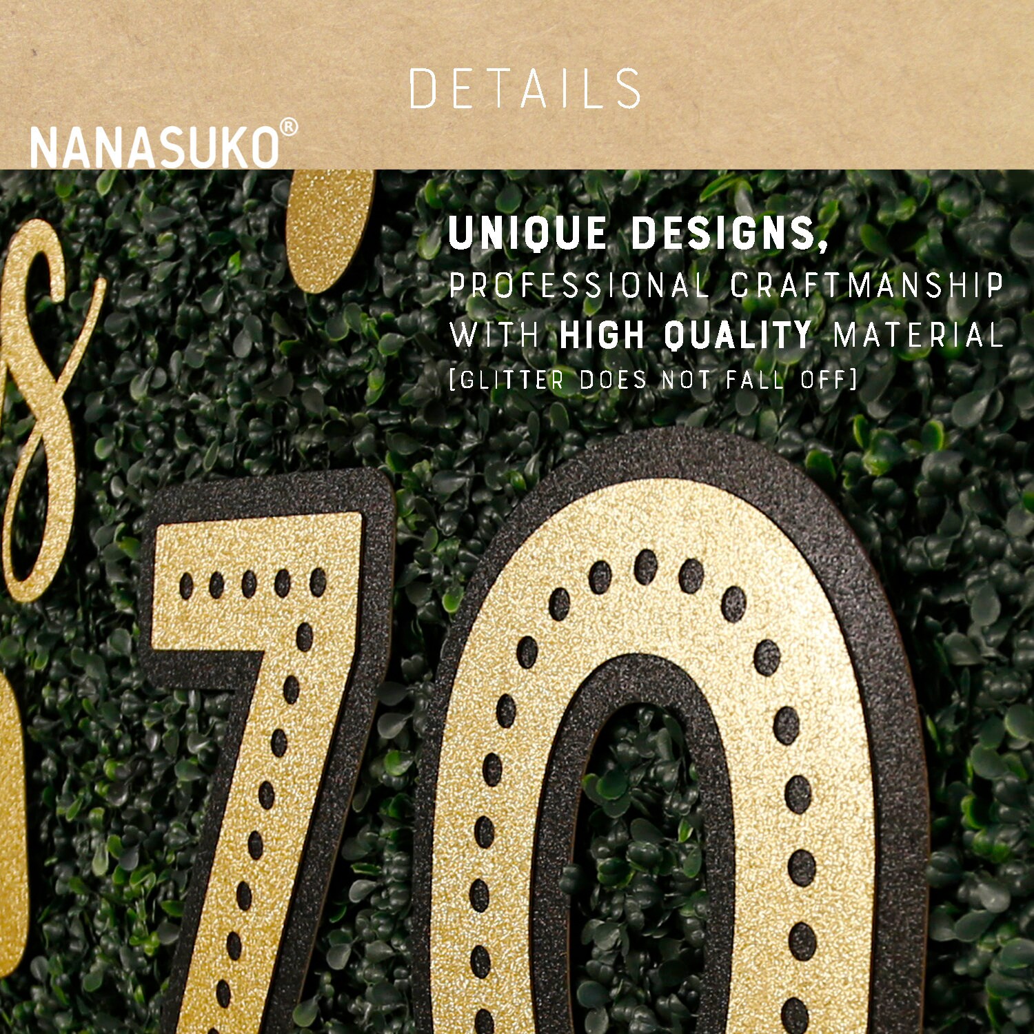 Cheers to 70 Years Wall Cutouts ANY AGE 70th Birthday Decor | Etsy