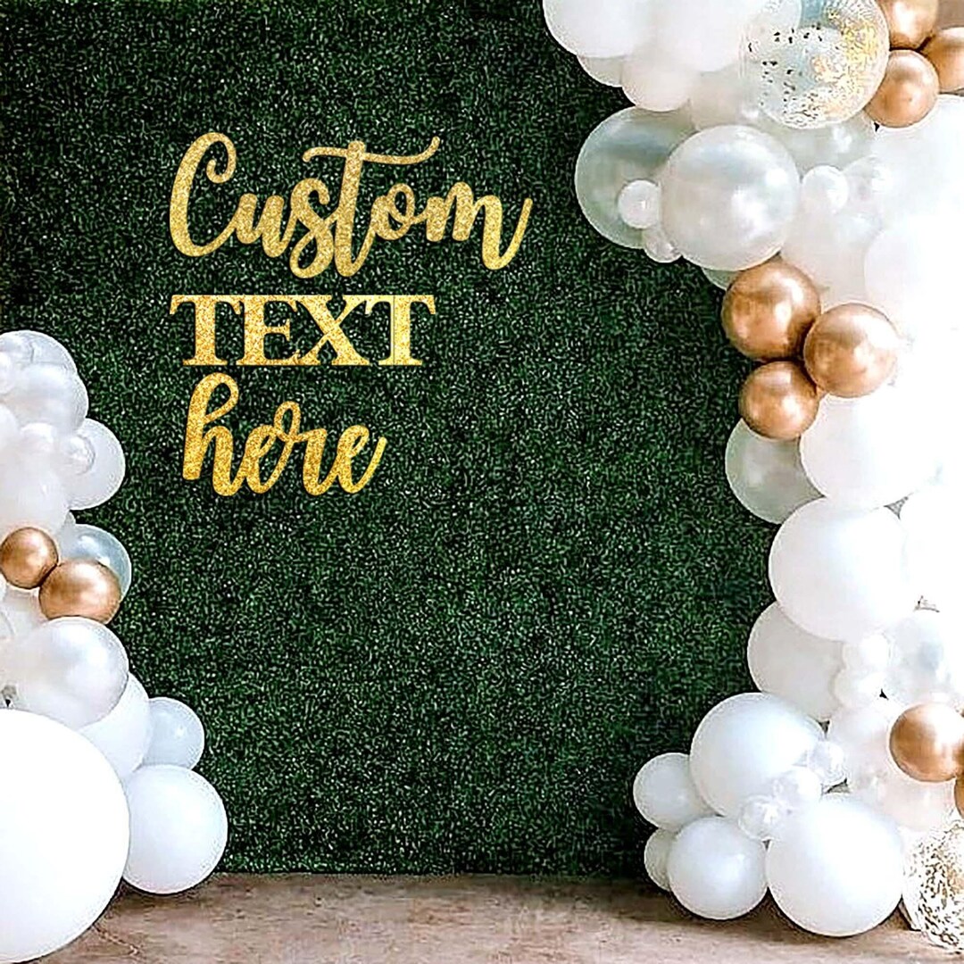 Personalized Words Cutout Sign, Custom Name Cutout, Laser Cut Non ...