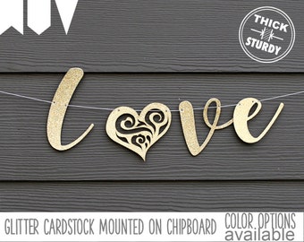 Love cursive heart | Etsy