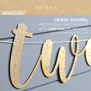 Custom Banner, Personalized Banner, Two Lines for Long Text, Gold ...