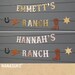 RANCH Banner With Personalized Name Rodeo Birthday Banner - Etsy