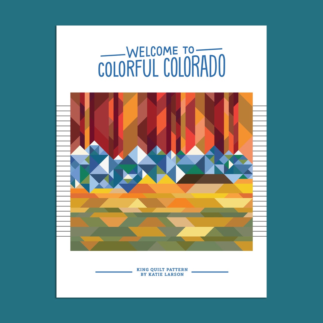 Welcome to Colorful Colorado KING PDF Quilt Pattern - Etsy