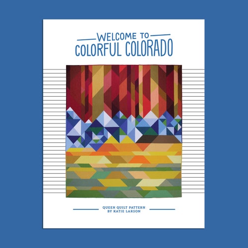 Welcome to Colorful Colorado TWIN PDF Quilt Pattern - Etsy