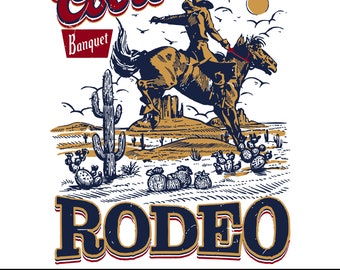 Coors Banquet Rodeo Cowboy PNG SVG Digital Download - Etsy Canada