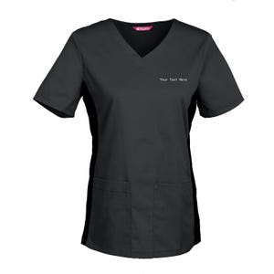 Personalized Customizable Embroidered Women's Medical Scrub Top - Etsy