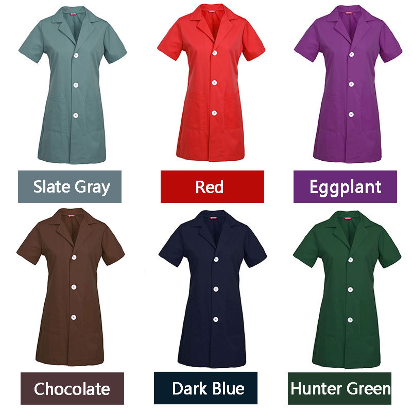 Personalized Customizable Embroidered Women's Lab Coat - Etsy