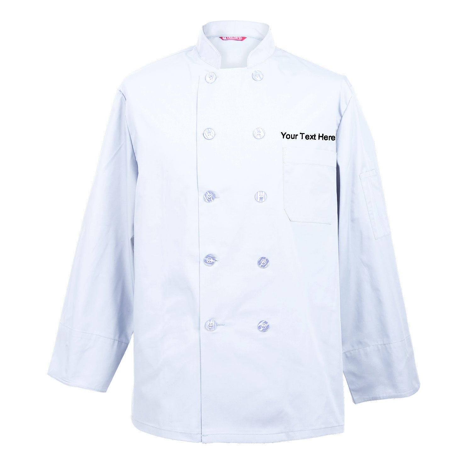 Embroidered Men's Chef Coat Chef Shirt Cook Coat - Etsy