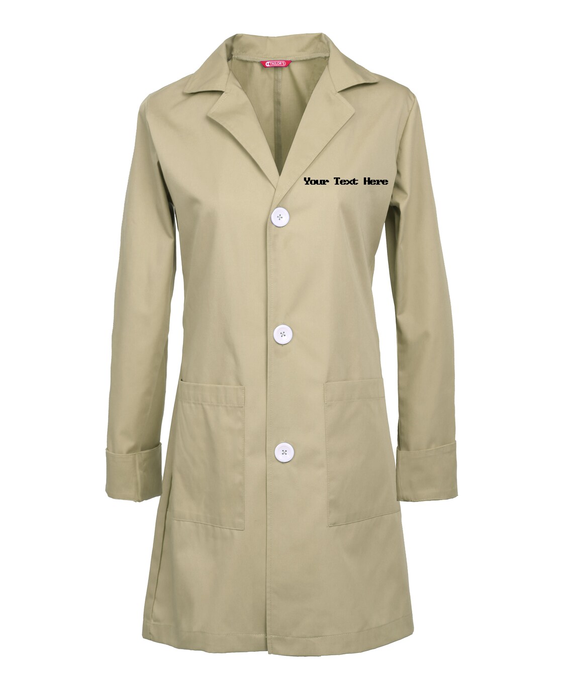 Personalized Customizable Embroidered Women's Lab Coat - Etsy