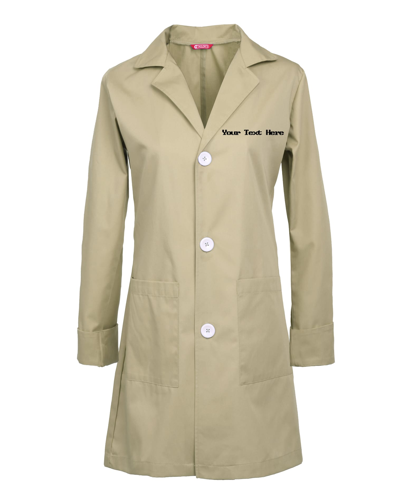 Personalized Customizable Embroidered Women's Lab Coat - Etsy