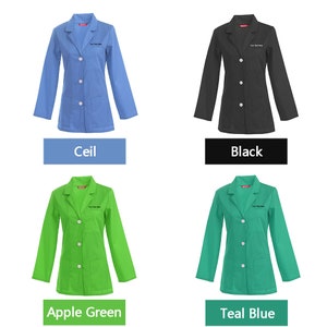 Women's Custom Personalized 29 Inch Consultation Lab Coat - Add Your ...