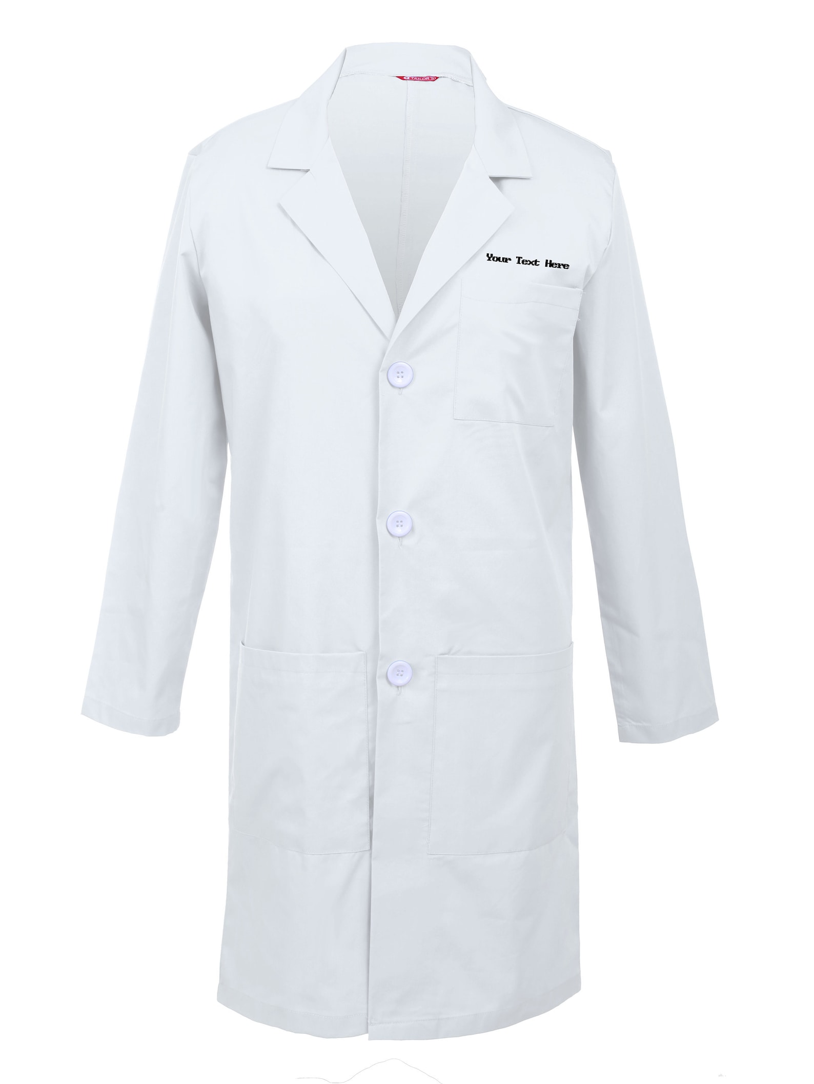Personalized Customizable Embroidered Men's Lab Coat - Etsy
