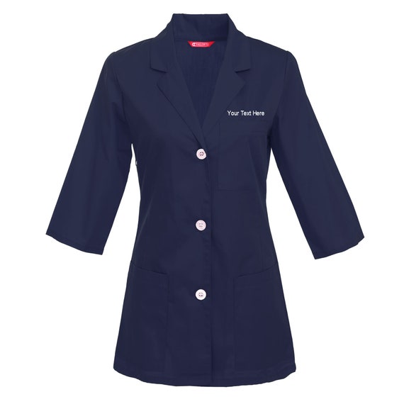 Embroidered Lab Coat Custom Embroidered Women's Lab Coat – Add Your ...