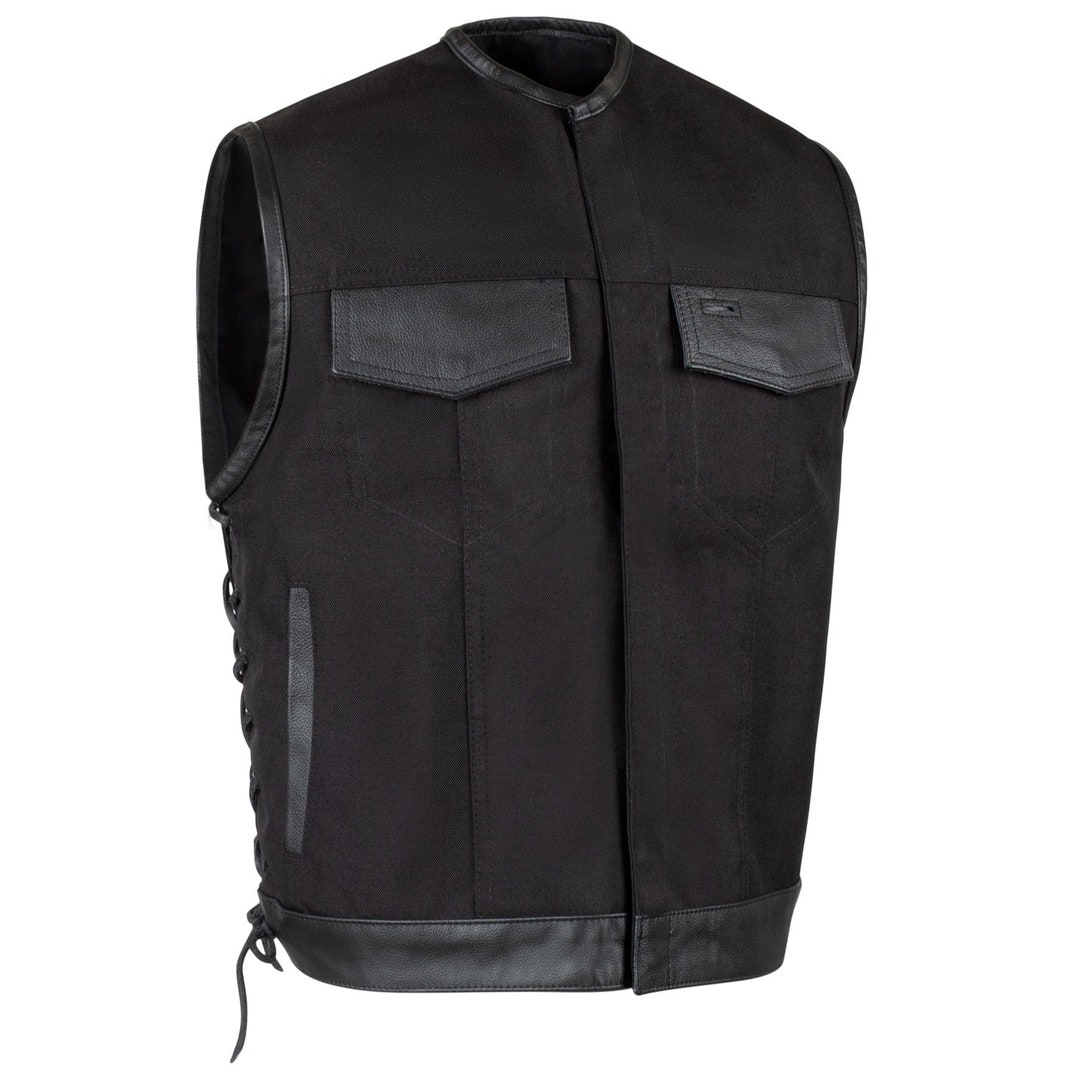 Legendary Black Jack Lightweight Motorcycle Vest - Etsy