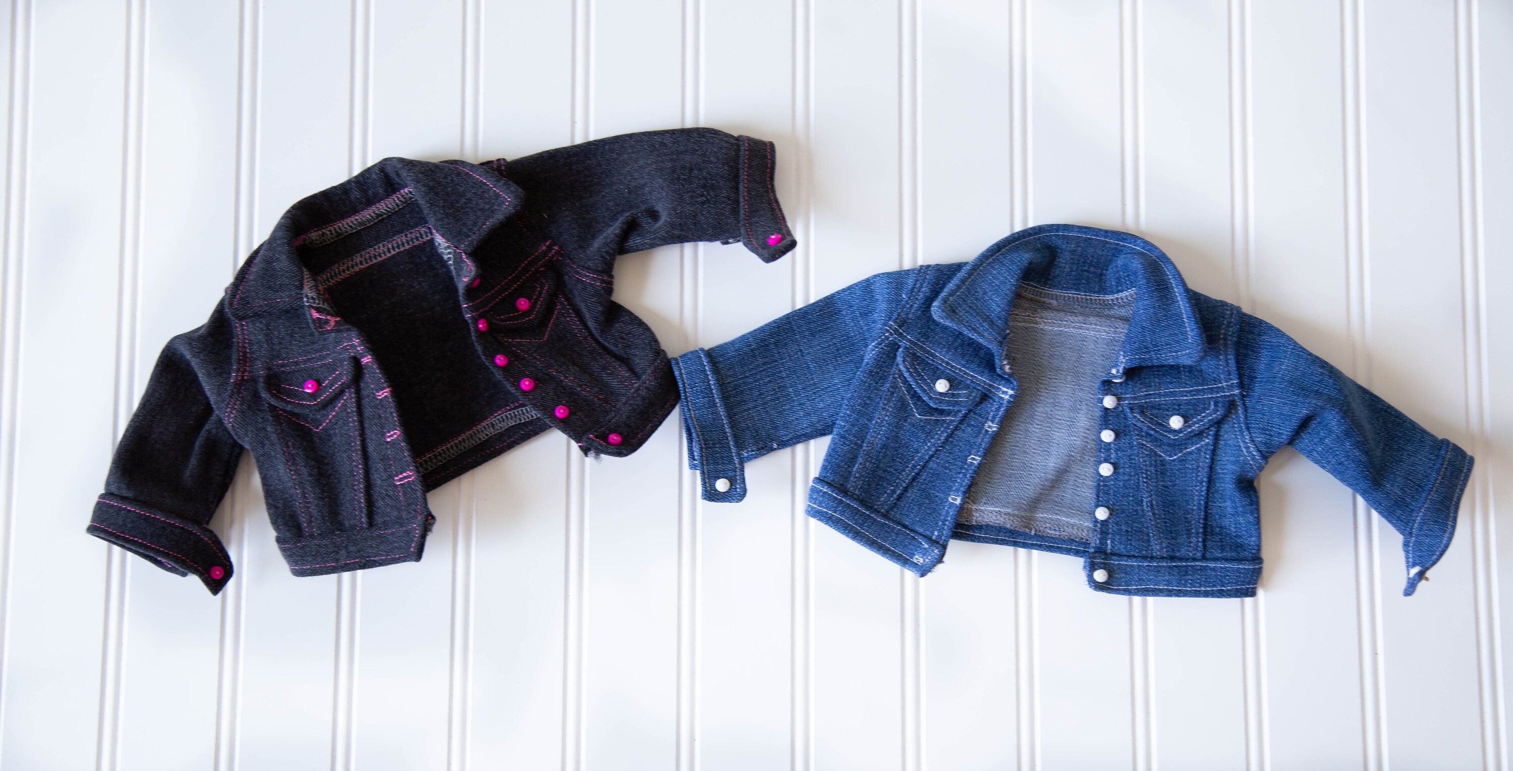 Custom Made Denim Jacket for 18in Dolls Such as American Girls,our ...