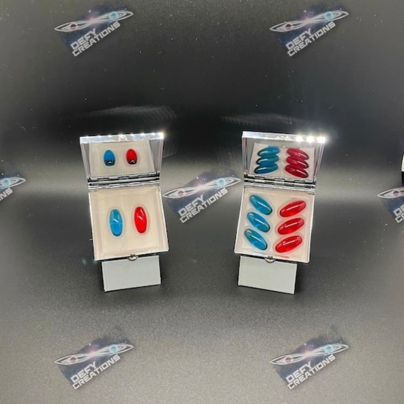 Matrix Blue Red Pills - Etsy UK
